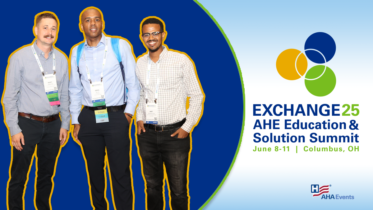 AHE Exchange Conference for Hospital EVS Leaders and Professionals | AHE
